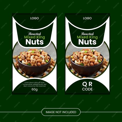 Premium Vector Set Of Cards With Different Types Nuts