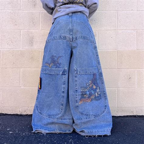 Grail Jnco Jeans Vintage 90s Leepin Lizards Jncos Depop