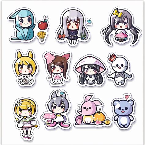 Imágenes De Stickers Kawaii Anime Descarga Gratuita En Freepik