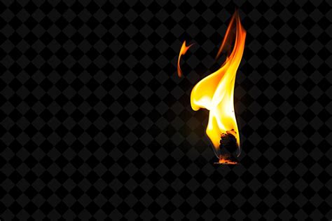 Png Steady Burning Torchlight With Rich Yellow And Red Shades Fi Neon