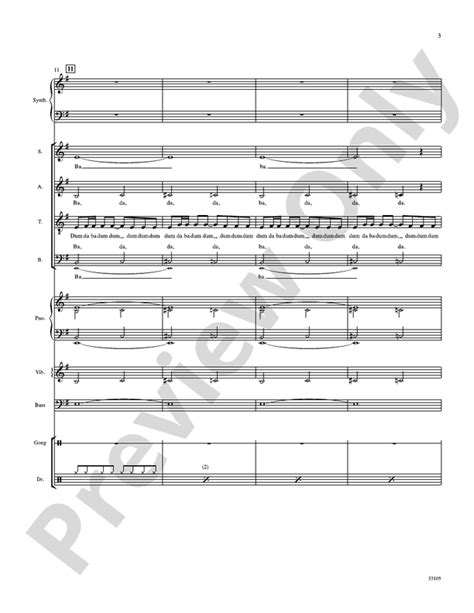 James Bond Theme Choral Soundpax Monty Norman Digital Sheet Music Download