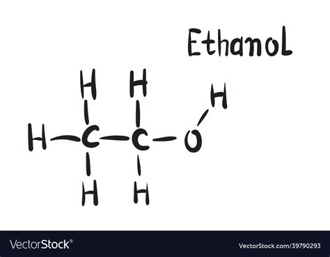 Ethanol Skeletal Structure