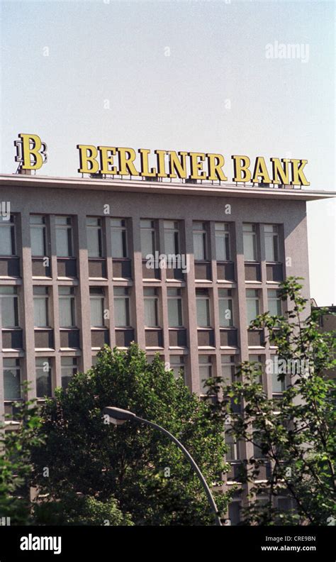 Berliner Bank, Germany Stock Photo - Alamy