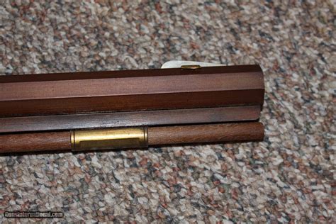 Custom 32 Caliber Percussion Muzzleloader Half Stock Engraved Beautiful Curly Maple