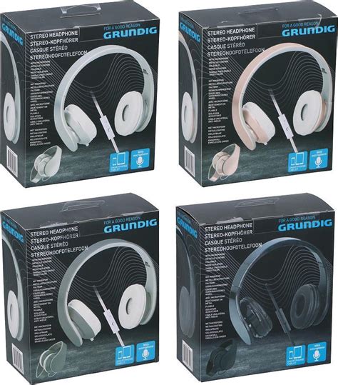Grundig Koptelefoon Bedraad Over Ear 19 Cm Zwart Bol Com