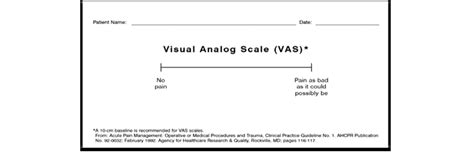 Visual Analog Scale [20] Download Scientific Diagram