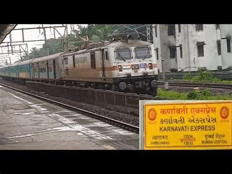 12934 Ahmedabad Mumbai Central Karnavati Express Skipping Malad