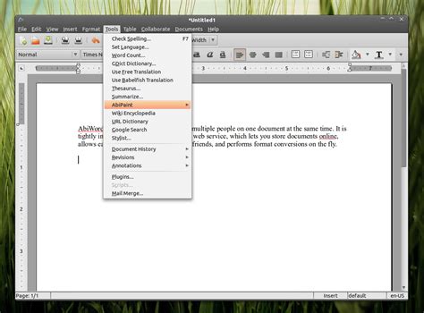 How To Install The Abiword Processor In Ubuntu Linux
