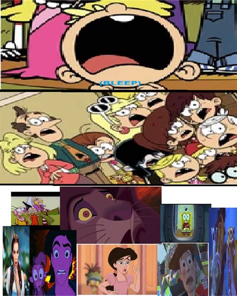 Everyone Reacts To Lily Cursing By Johnfanart101 On Deviantart