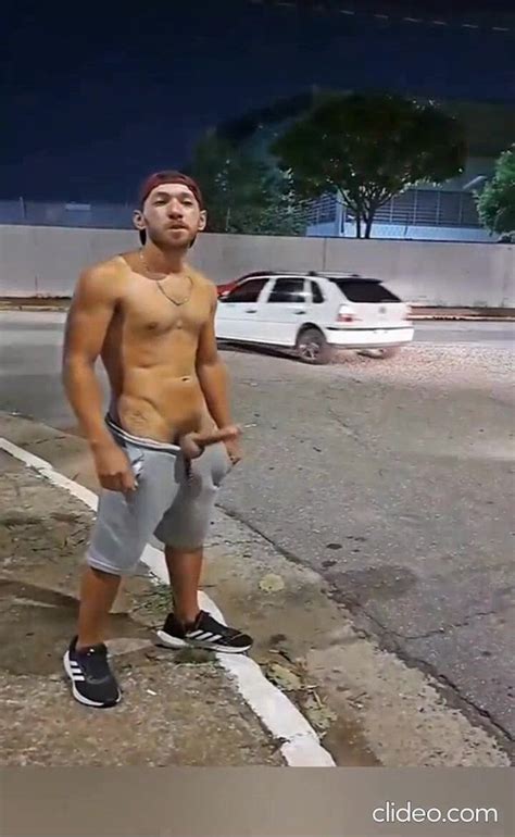 Public Naked Exhibitionist In Public Part 1