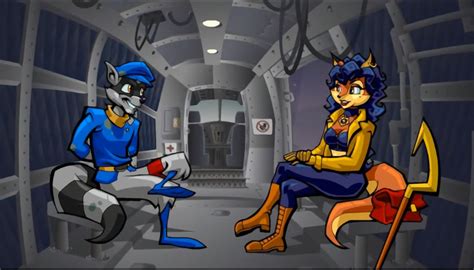 Carmelita Fox And Sly Cooper Talking About Their Adventures Video Game