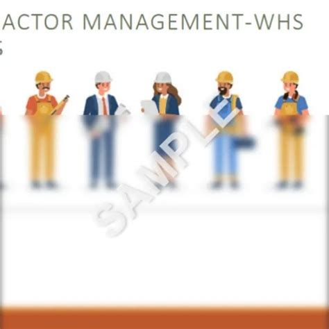 Contractor Management Awareness Session Workplace Safety Hub