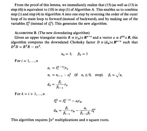 Cholesky Updatedowndate · Issue 8188 · Scipyscipy · Github