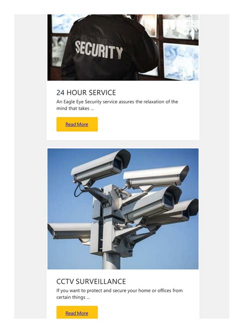 Ppt Eagle Eye Security Alarm Response Security Guards Powerpoint
