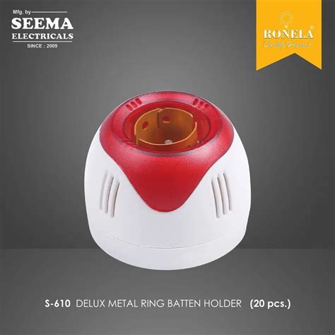 Ronela Pc Fancy Button Holder For Electrical Fitting At Rs 12 5 Piece