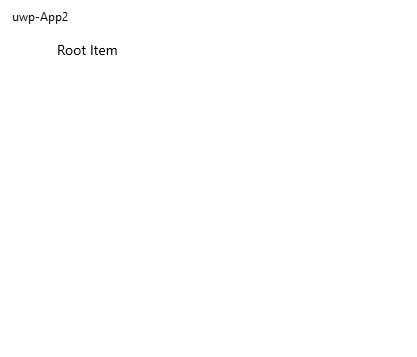 C Binding To A Treeview Programatically Not Working In UWP Stack