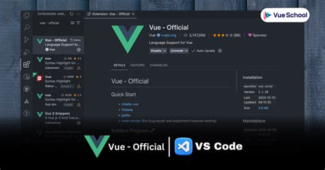 Best Vs Code Extensions For Vuejs And Nuxt Developers Vue School