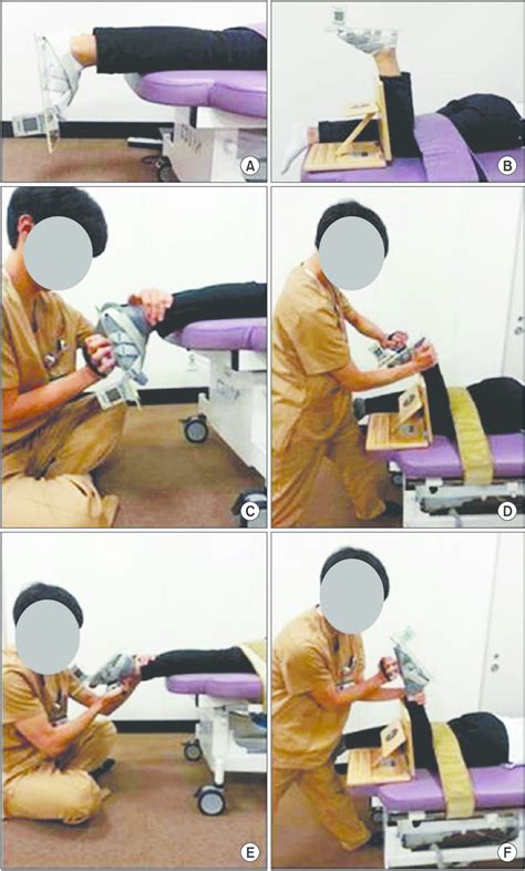 Starting Position Before Measurement Of Range Of Motion Of Ankle