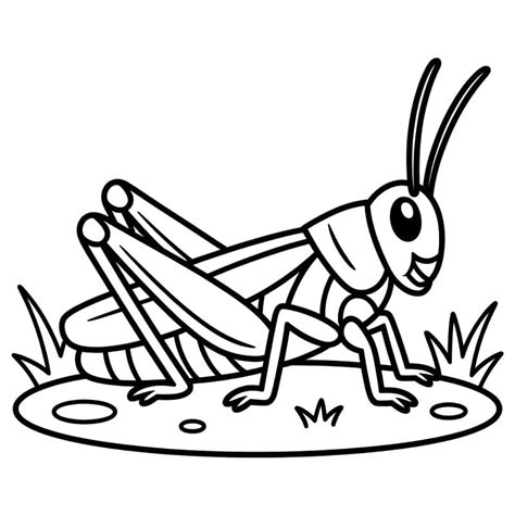 Grasshopper Images Coloring Page Download Print Or Color Online For Free