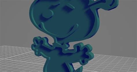 Snoopy Keychain 6 By Omar Download Free Stl Model