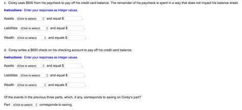 Solved FOR PART A The Options For The Drop Down Parts Are Chegg Com
