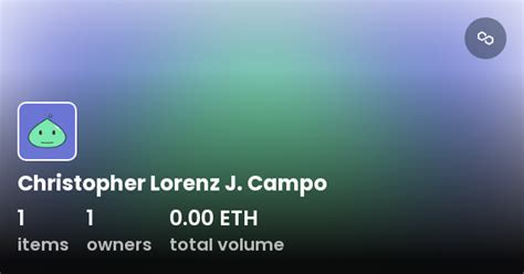 Christopher Lorenz J Campo Collection Opensea