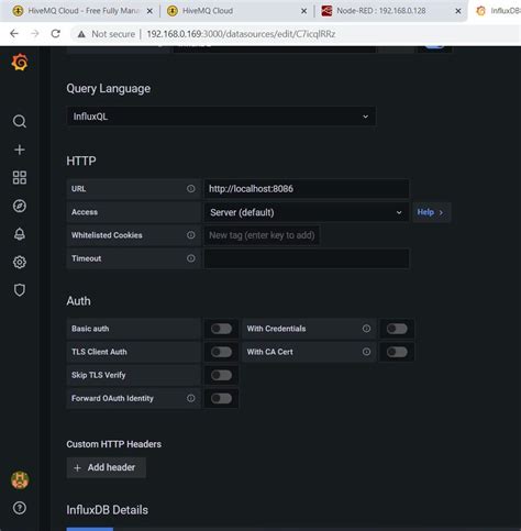 Monitoring Plant Floor Data Using Mqtt Hivemq Cloud Influxdb Grafana