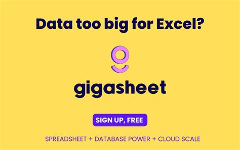 Gigasheet Is The Cloud Big Data Spreadsheet Analyze Huge Csv Json