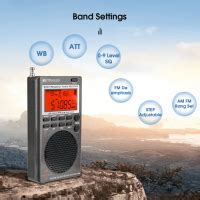 Christmas New Year Gift Retekess TR110 MW FM SW AIR CB Radio With NOAA