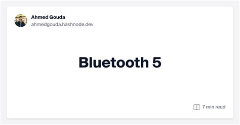 Bluetooth 5