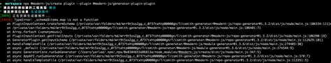 [bug] 创建”生成器插件“类型的模块项目时报错 · issue 715 · web infra dev modern js · github