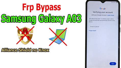 Samsung Galaxy A03 Frp Bypass Android 11 Without