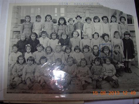 Photo De Classe Cp De 1954 Ecole Maison Blanche Copains Davant