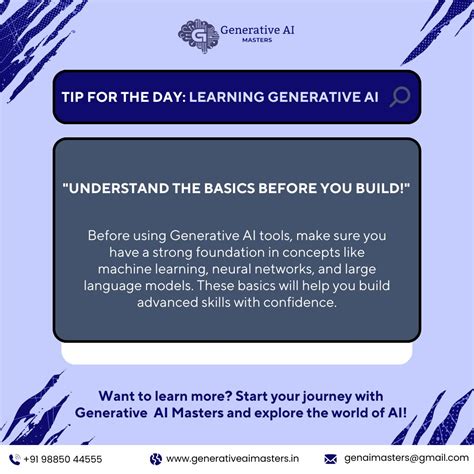 Generative Ai Masters On Linkedin Generativeai Aitips Learningai Machinelearning Aitraining
