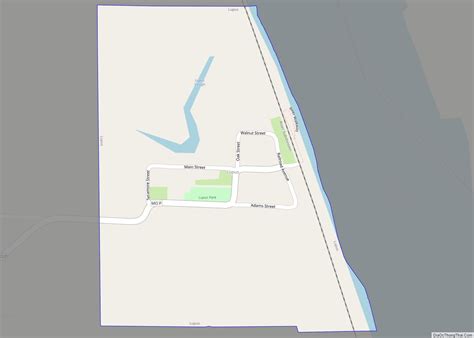 Map Of Lupus Town Thong Thai Real