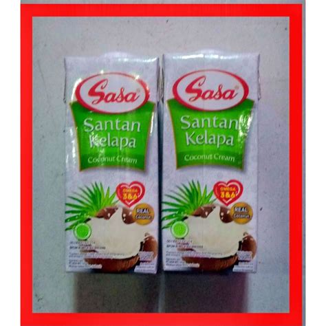 Jual Sasa Santan Cair 200 Ml Shopee Indonesia