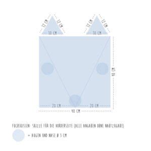 DIY Nähanleitung Fuchskissen So wird es gemacht Westfalenstoffe Blog