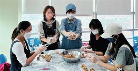 고양시다문화가족지원센터 지역주민과 함께하는 한국사회적응교육 한국의 전통음식 강정 만들기