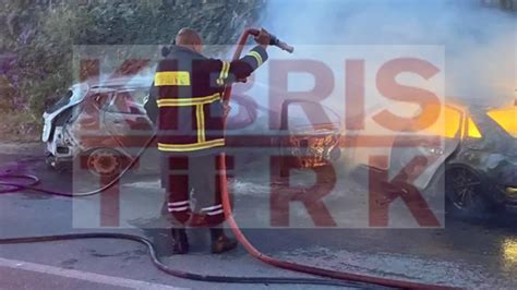 Girne Esentepe yolunda feci kaza Kıbrıs Türk Haber