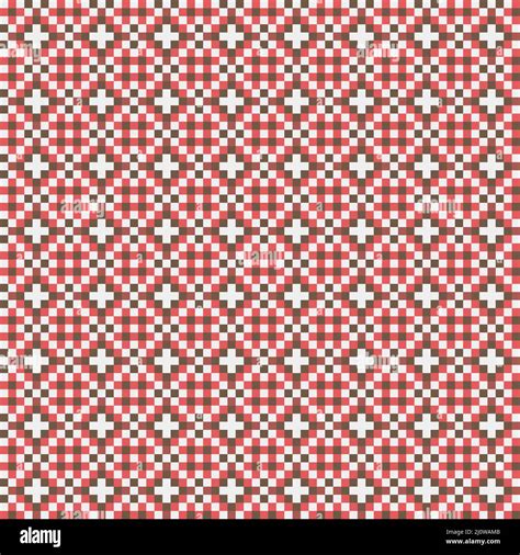 Abstract Cross Pattern Dotted Generative Computational Art Illustration