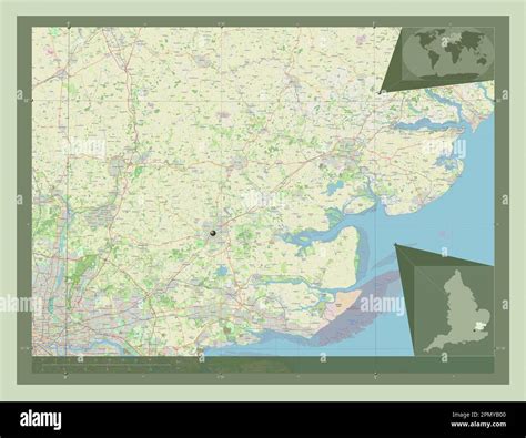 Essex Administrative County Of England Great Britain Open Street Map Corner Auxiliary