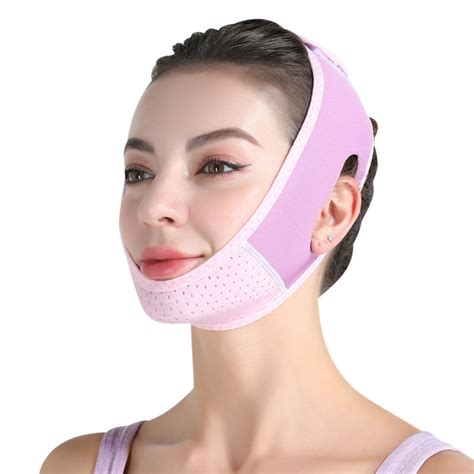 Niuredltd Reusable V Line Lifting Face Guard Double Chin Reducer Chin
