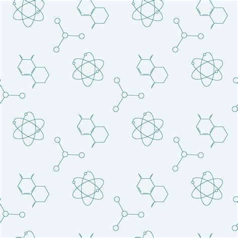 Premium Vector Science Formula Icons Outline Monochrome Seamless Pattern