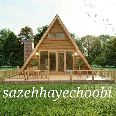 طراحی کلبه سوییسی سازه های چوبی