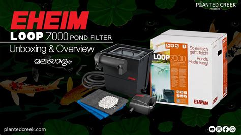 EHEIM LOOP 7000 Pond Filter Unboxing Plantedcreek Unboxing Newvideo