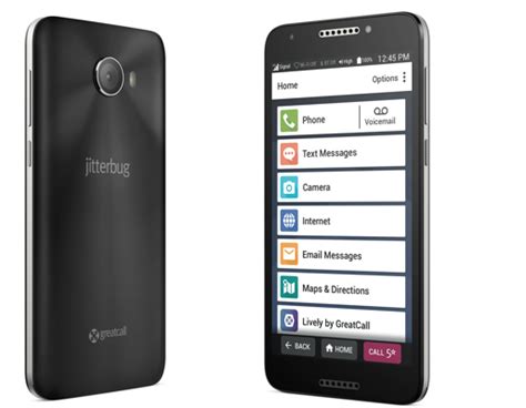 Jitterbug Smart Smart2 16 Gb Black Greatcall Cdma Display 5 5
