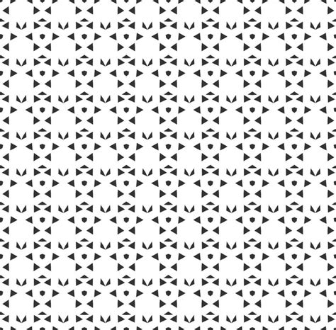 Premium Vector Abstract Geometric Seamless Pattern Repeating Geometric Black And White Texture