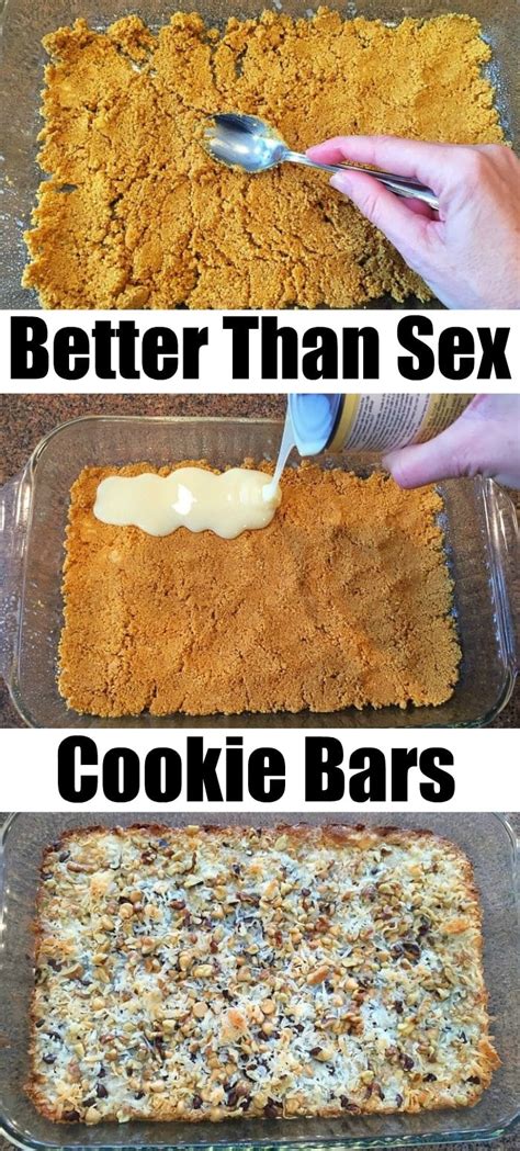 Better Than Sex Cookie Bars 5 Layers