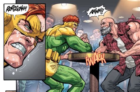 Hero Vs Muscular Redneck Arm Wrestling By Pokemontoonpatrolfan On