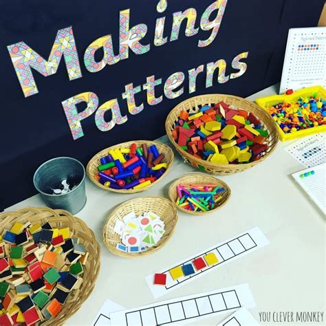 Twinkl Resources Math Patterns Patterning Kindergarten Eyfs Classroom